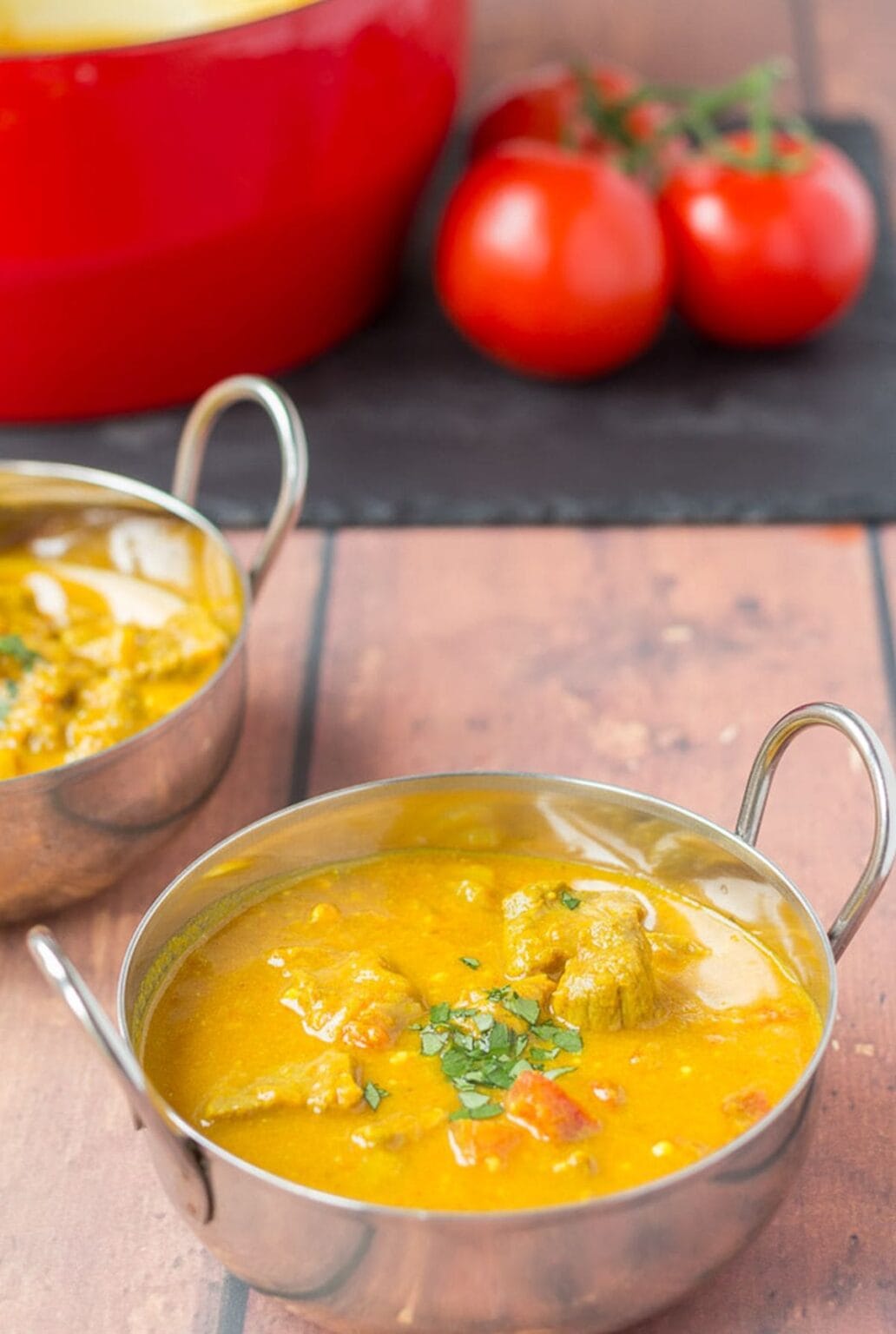 Lamb Rogan Josh and Naan Breads