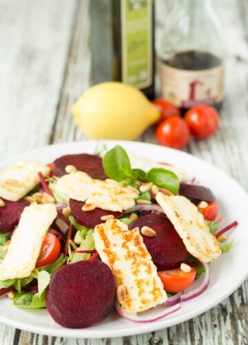 Halloumi Beetroot Salad - Neils Healthy Meals
