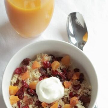 Breakfast Couscous - Neils Healthy Meals