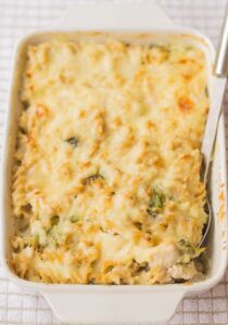 Chicken Broccoli Stilton Pasta Bake - Neils Healthy Meals