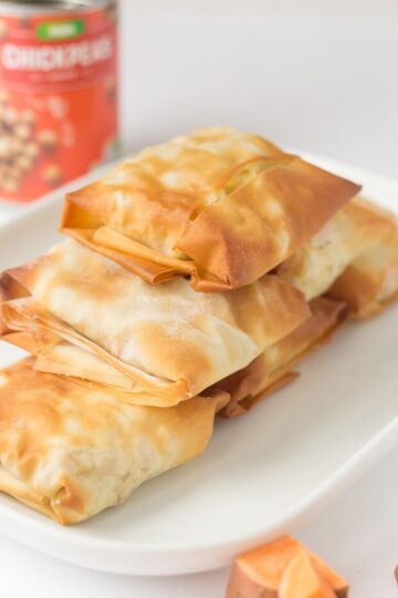 Chickpea and Sweet Potato Filo Parcels - Neils Healthy Meals