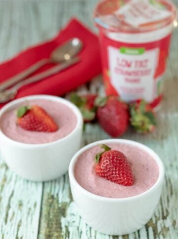 Strawberry Vanilla Pudding - Neils Healthy Meals