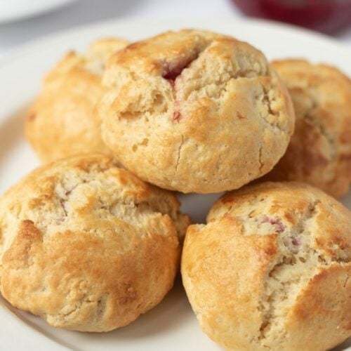 Raspberry Buns - Neils Healthy Meals
