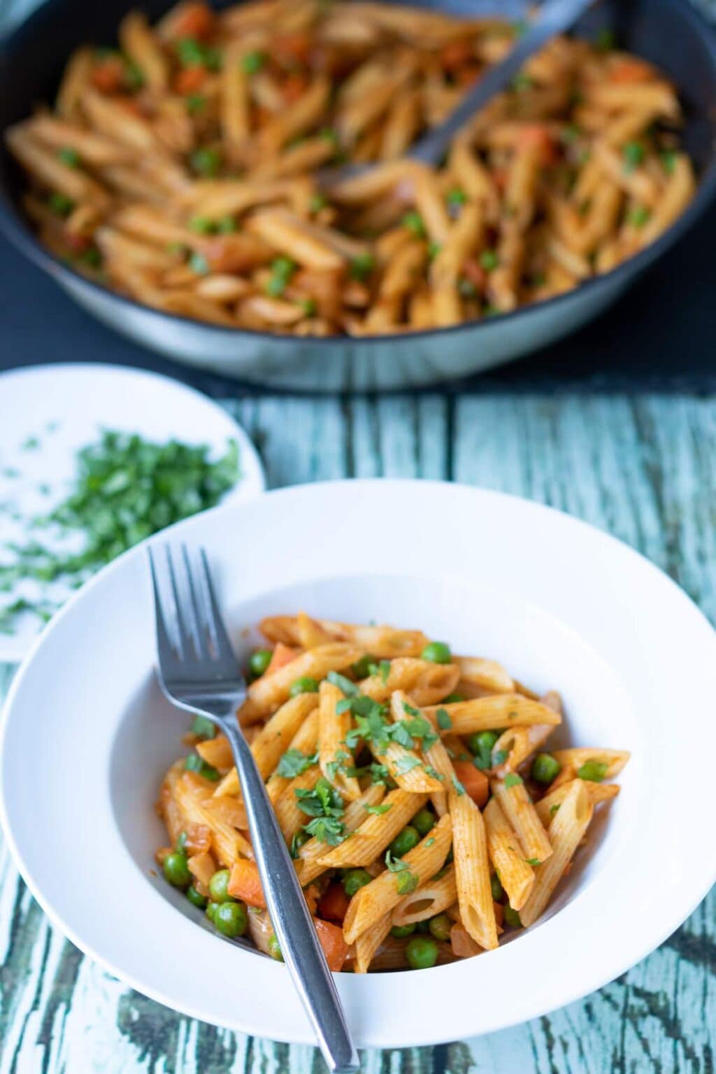 Easy Curry Pasta - Neils Healthy Meals