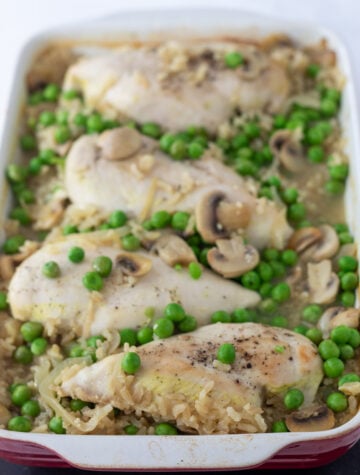 Oven Baked Chicken And Brown Rice Casserole - Neils Healthy Meals
