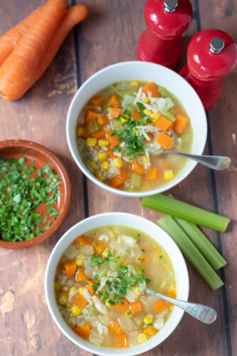 Leftover Roast Chicken Soup - Neils Healthy Meals