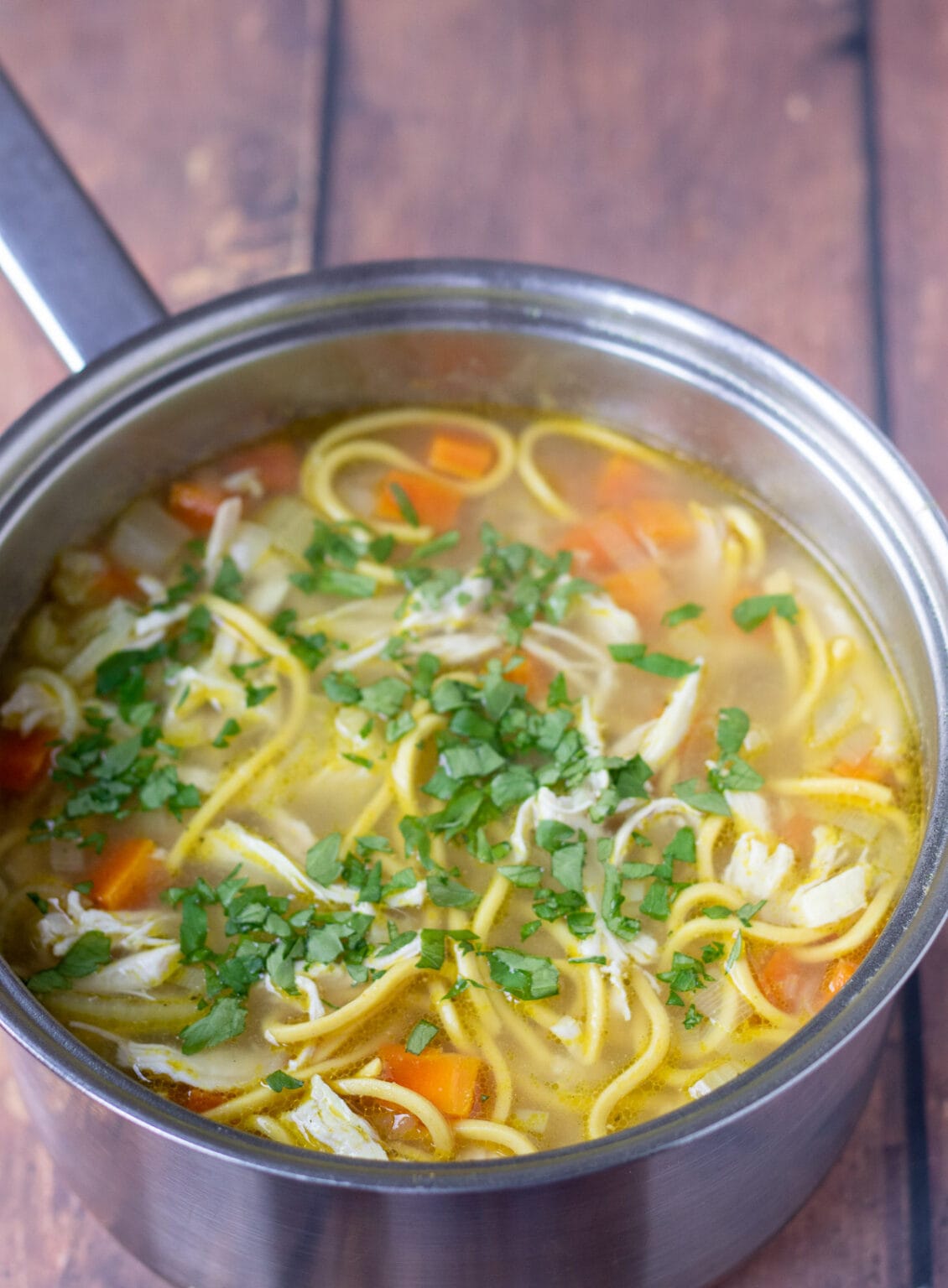 Leftover Chicken Noodle Soup - Neils Healthy Meals
