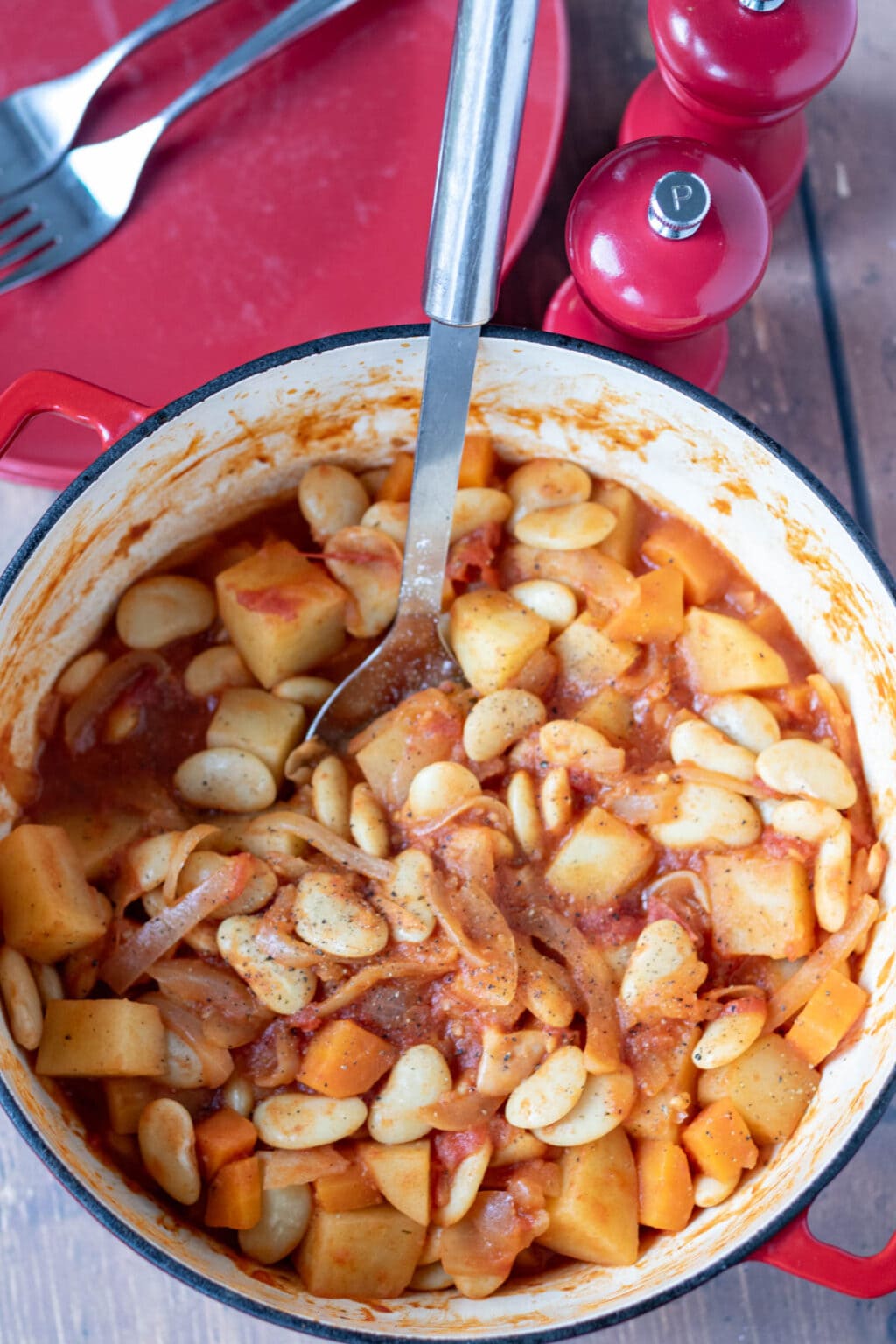 Easy Butter Bean Stew - Neils Healthy Meals