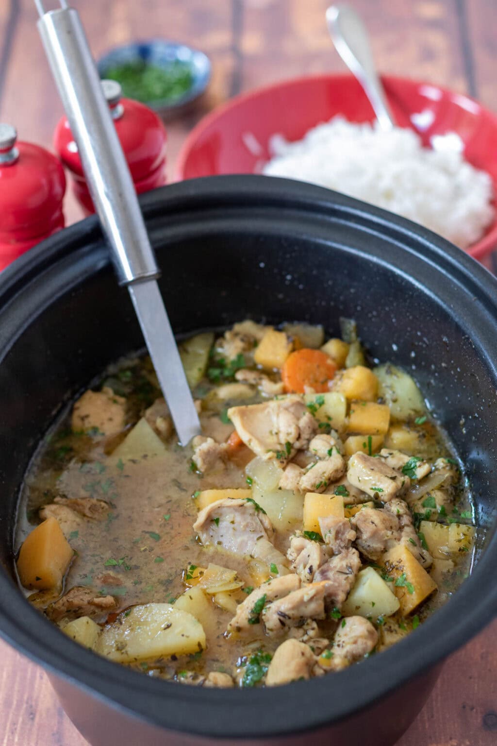 Healthy Slow Cooker Chicken Casserole - Neils Healthy Meals